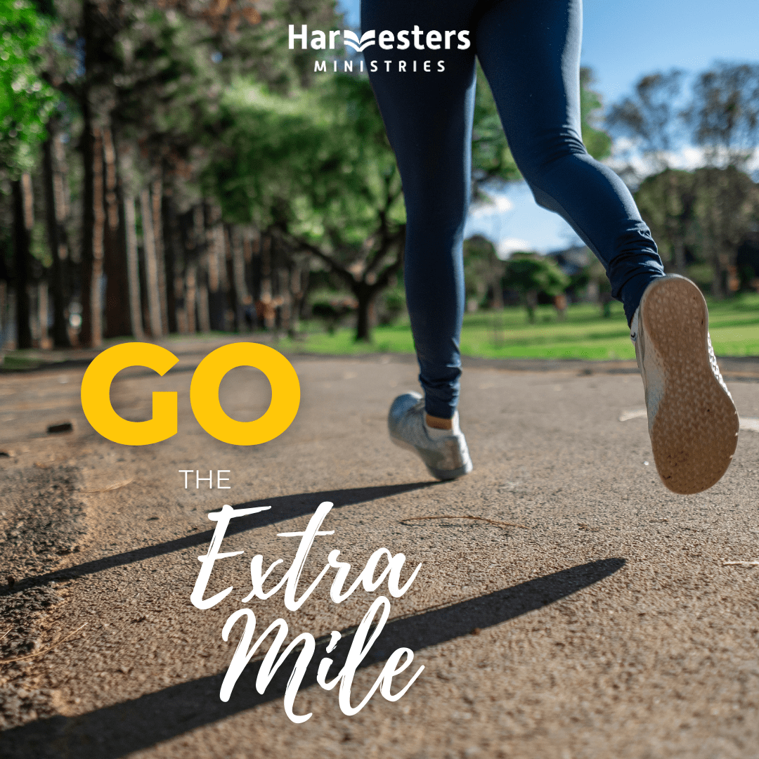 Go the Extra Mile - Join the Virtual Event - Harvesters Ministries