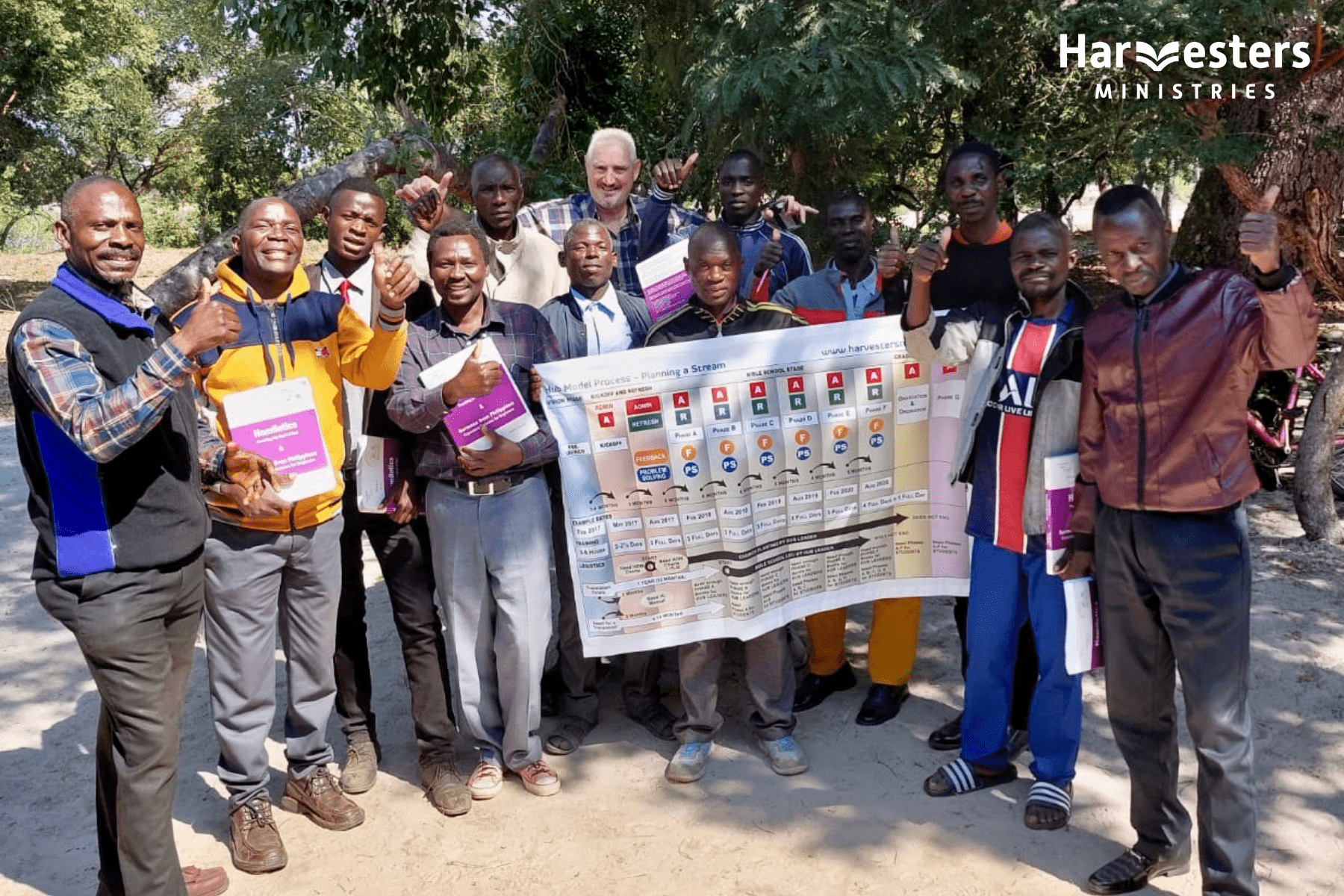 Revival in Zambia: New Pastors in Training - Harvesters Ministries